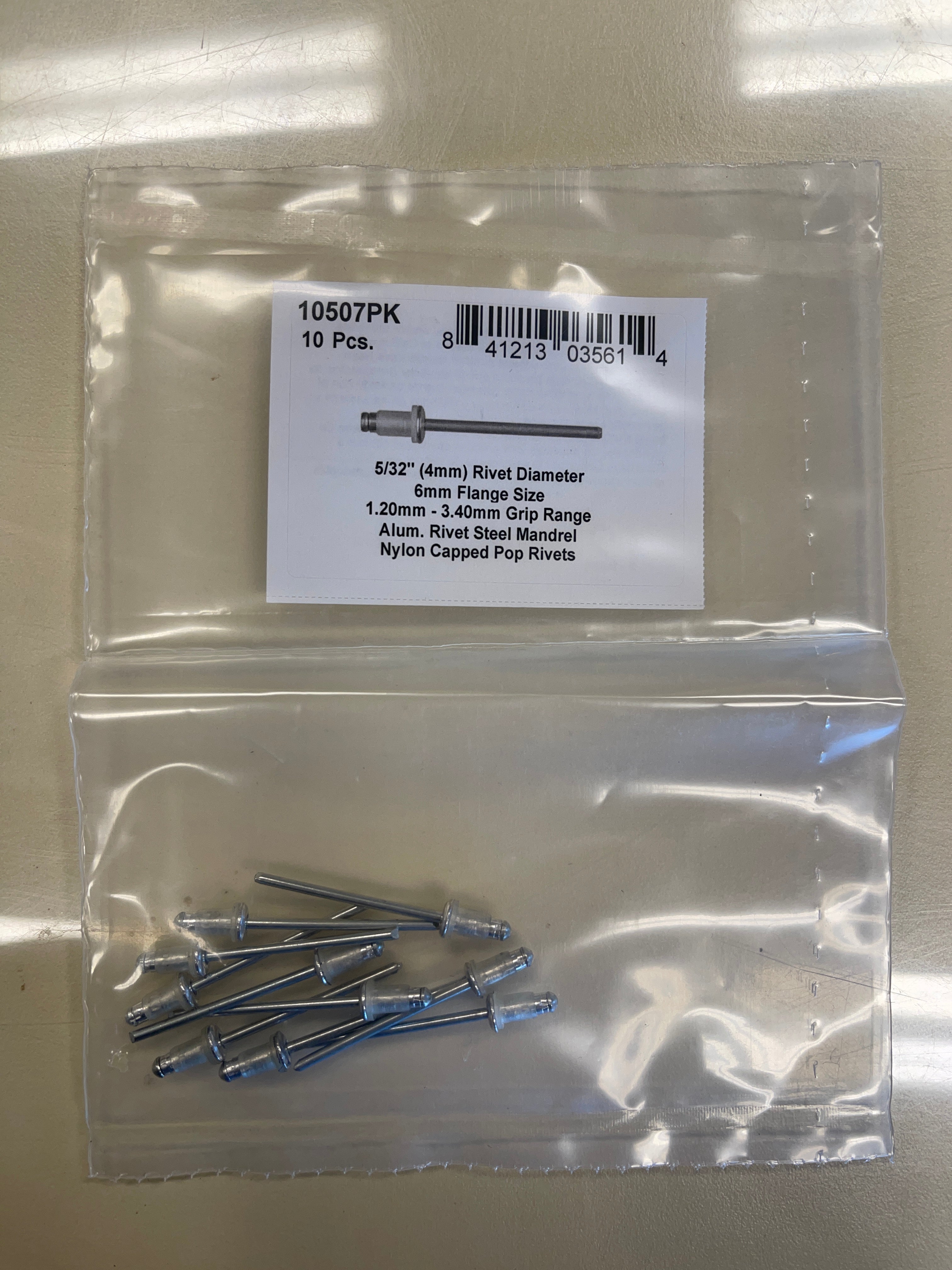 10507PK Nylon Capped Alum/Steel Rivets DISCO Automotive Hardware – JK ...